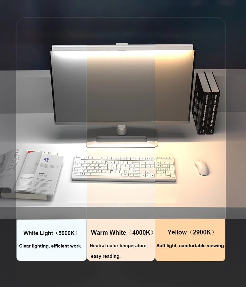 50cm USB Computer Monitor Light Bar Screen Hanging Lights – Moberio